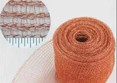 China Distillation Column Copper Knitted Wire Mesh Packing with 0.16mm Wire Diameter 60mm Width and High Filtering Efficiency for sale