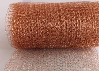China Premium Copper Wire Mesh Double Round Knitted Wire Mesh for sale