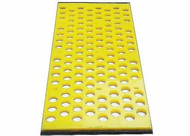 중국 Pegging 또는 맹목적인 폴리우레탄 광업 스크린 메시 없음 특별히 탈수를 위해 판매용