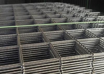 China 3.7mm Black Welded Wire Mesh Panel 150mm*150mm For Construction for sale