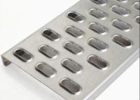 China Galvanized Sheet Oval Grip Strut Work Platform Walkway Safety Grating for sale