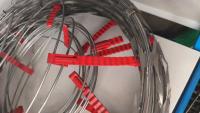 China Security Perimeter Galvanized Binding Wire Welded Razor Mesh 22 Mm Blade Length for sale