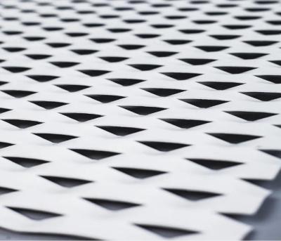 China PVDF Aluminum Expanded Diamond Wire Mesh Metal Sheet for sale