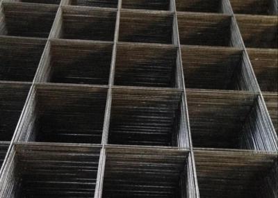 China 3.7mm Black Welded Wire Mesh Panel 150mm*150mm for Construction for sale