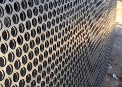 China Stainless Steel 304 Round Hole Perforated Metal Wire Mesh for sale