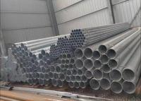 China Round Galvanized Black Steel Pipe for Construction for sale