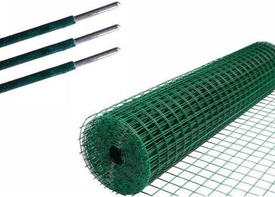 China Wholesale Galvanized Iron Wire Mesh Roll Square Hole Welded Steel Chicken Cage Mesh with PVC Coating for sale