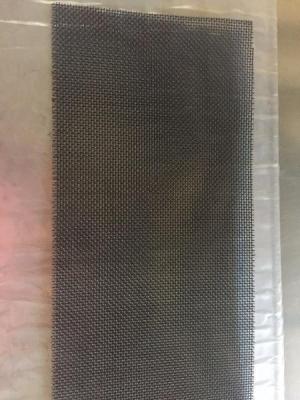 China 304 Stainless Wire Mesh Black Powder Coated Security Window Screen Insect Screen for sale