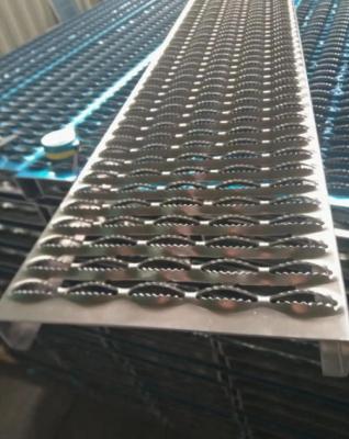 China Galvanized Sheet Oval Grip Strut Work Platform Walkway Safety Grating for sale
