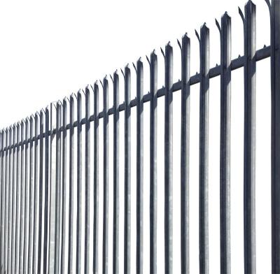 China Galvanized Palisade Fencing European Style Steel Palisade Fence D W Style Garden Palisade Fence Panel for sale