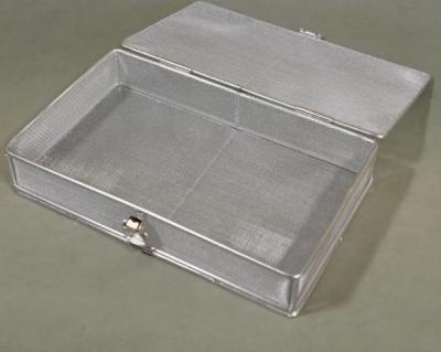 China Stainless Steel Wire Mesh Basket for Medical Sterilization for sale