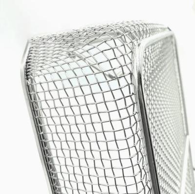 China Customized Stainless Storage Steel Wire Drawers Laboratory Disinfection Basket for sale