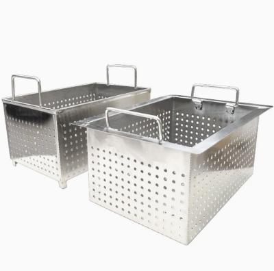 China Customized High-Pressure Resistant Stainless Steel Mesh Baskets for Use in Sterilization Laboratories with Autoclaves for sale
