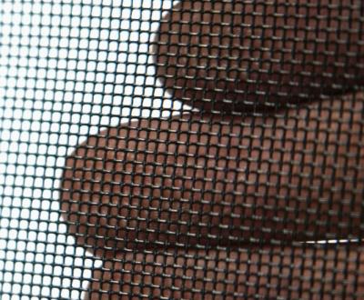 China 304 Material 090 Diameter Black Stainless Steel Security Window Screen Mesh for sale