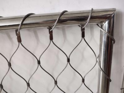China Falling Curing Stainless Steel Wire Cable Rope Mesh Net for Handrail for sale
