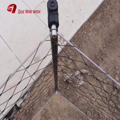 China High-Strength Weather-Resistant Rust-Proof Durable Stainless Steel Cable Rope Mesh for Architectural for sale