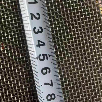 China 304 Material 090 Diameter Black Stainless Steel Security Window Screen Mesh for sale
