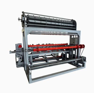 China Full Auto Grassland Field Fence Machine Galvanized Farm Cattle Fence Weaving Machine for sale