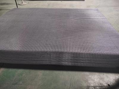 China 3.7mm Black Welded Wire Mesh Panel 150mm*150mm for Construction for sale