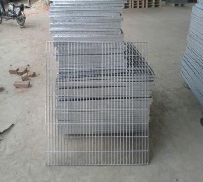 China Easy Install Galvanized Steel Grating Bar Grating Walkway Platforms for sale