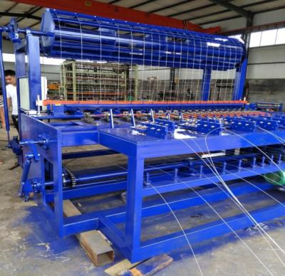 China Low Price Crimped Making Cattle Grass Deer Fence Wire Mesh Weaving Machine for sale