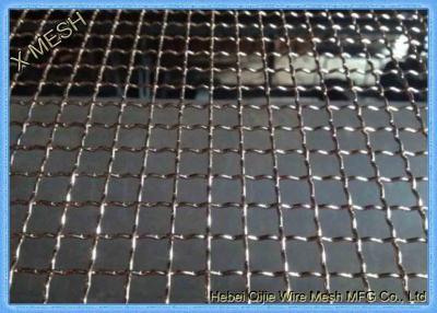 China High Manganese Steel Crimped Wire Mesh Vibrating Screen Crusher Screen Mesh for sale