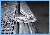 China Woven Vibrating Screen Mesh Have Hook Crimped Wire Mesh for Mining for sale