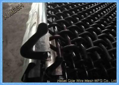 China 65 Mn Woven Lock Crimped Self Cleaning Screen Mesh 1.5mx1.95m Size for sale