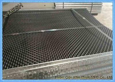 China Self Cleaning Vibrating Screen Mesh Heavy Duty Hooked High Tensile Steel Wire for sale