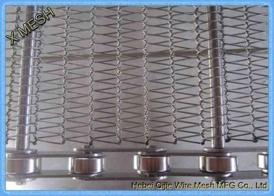 China Inconel 601 Wire Mesh Conveyor Belt / Stainless Steel Conveyor Chain Belt for sale