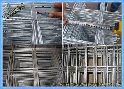 China Solid Welded Wire Fence Roll , Reinforcing Welded Wire Fabric For Concrete 2.4 X 6 M for sale