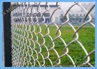 China Hot Dipped Galvanized 9-Gauge Chain Link Security Fencing - 2.8mm Wire Diameter, 50ft Roll Length for sale