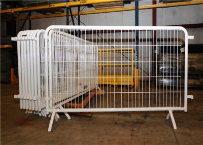 China Hot Dip Galvanized Temporary Mesh Fencing Crowd Control Barrier Barrier Stand for sale