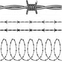 China 2.5mm wire Theft Proof Galvanized Or Pvc Barbed Wire Razor Wire for sale