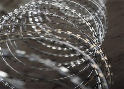 China Security ODM Stainless Steel Razor Wire BTO-22 BTO-30 Blade Type for sale