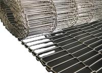 China 304 Stainless Steel Flat Flex Wire Mesh Conveyor Belt 1-3mm Wire Diameter 0.2-4m Width for Bread Baking for sale