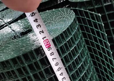 China 3/4X3/4 SGS Green Colored Pvc Coated Welded Wire Mesh Rolls for poultry for sale