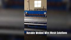 Heavy Duty Welded Wire Mesh Panels for Construction and Fencing