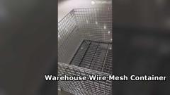 Durable Wire Mesh Container for Logistics