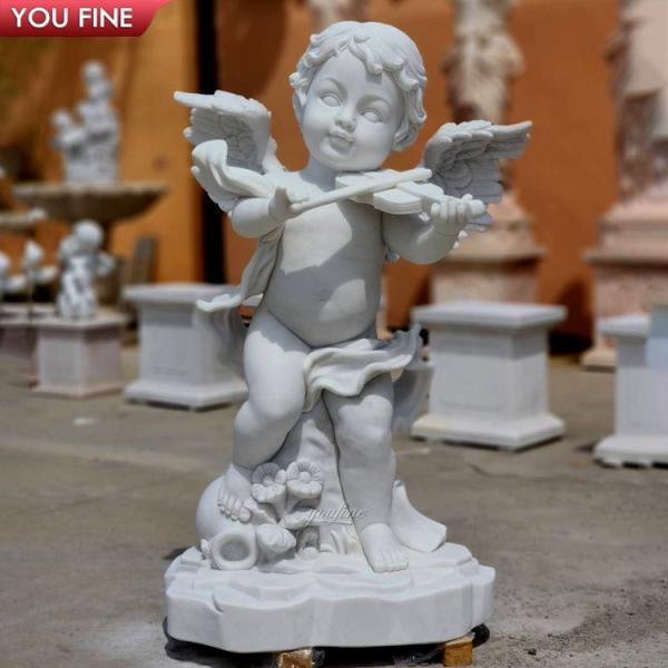 Quality Custom Life Size Cherub Marble Statue Figure Statue for sale
