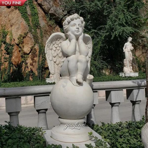 Quality Custom Life Size Cherub Marble Statue Figure Statue for sale