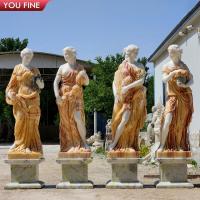 Quality Life Size Female Garden Sculpture Marble Four Season Statues for Sale for sale