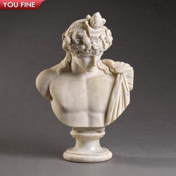 Quality Custom Marble David Bust Sculpture Western Design Style Statue for sale