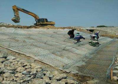 Cina Il PVC protettivo di argine esagonale ha ricoperto la scatola del gabbione in vendita