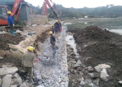 Cina Rete metallica esagonale di protezione 90x110mm della carreggiata in vendita