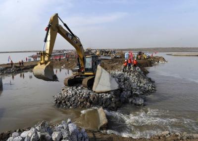Cina Rete metallica d'acciaio a basso tenore di carbonio di Reno Mattress Woven Gabion Wall in vendita