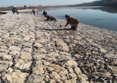 Cina Il PVC ha ricoperto il cavo esagonale 100x120 ha galvanizzato la scatola del gabbione in vendita