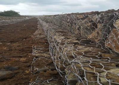 Cina La sponda del fiume rivestita dello zinco ha saldato Mesh Gabion Baskets in vendita