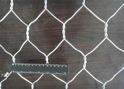 Cina Rete metallica protettiva del PVC di 100x120mm per il controllo del fiume in vendita