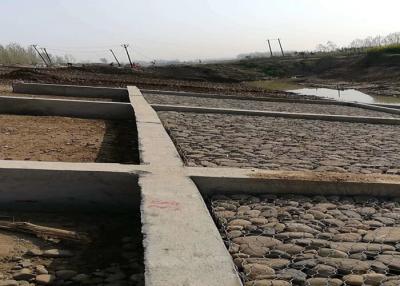 Cina Il PVC di controllo 6X2X0.3m del fiume ISO9001 ha ricoperto la scatola del gabbione in vendita